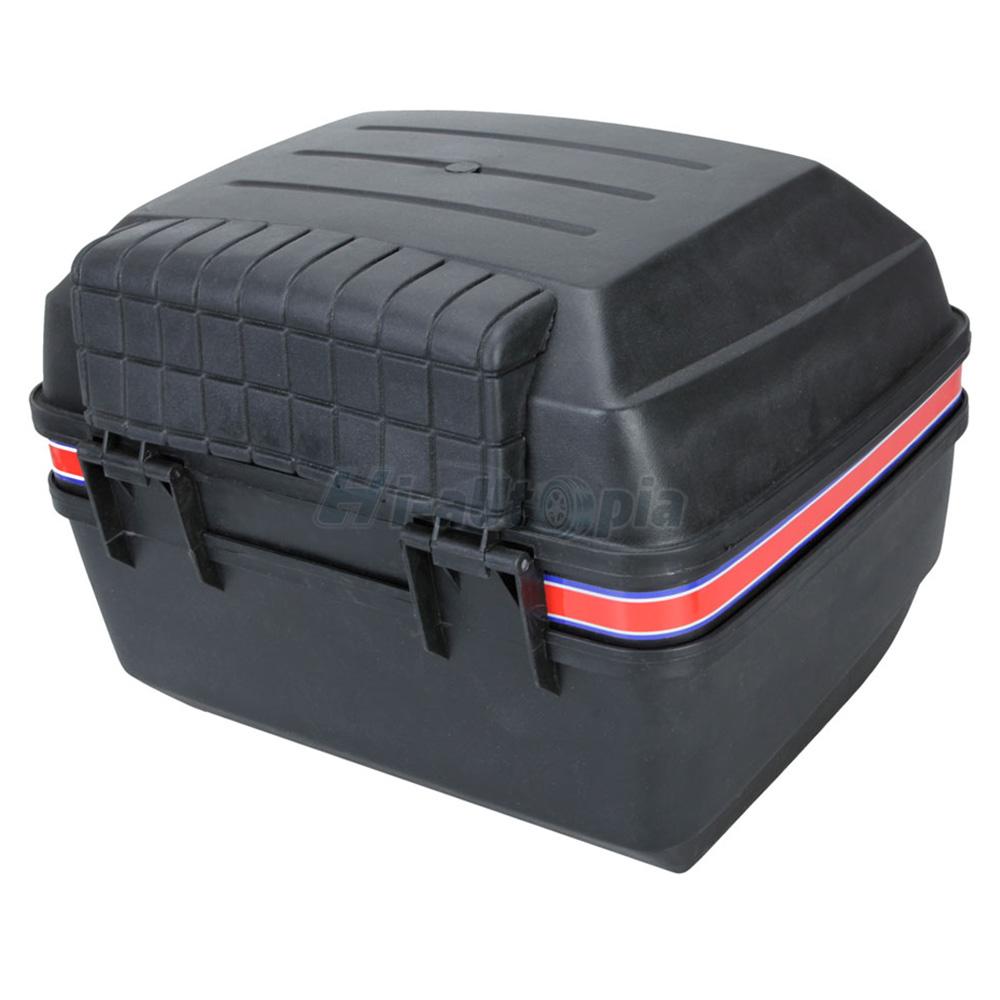New A06 Matte Scooter Motorcycle Luggage Trunk Top Case Storage Box ...